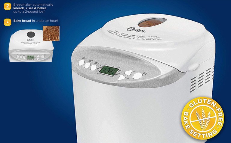 Oster 2-Pound Expressbake Bread Machine Review